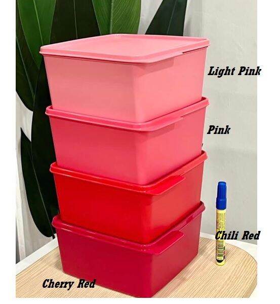 Tupperware Snack & Stack 2.5L (Stack-able Container) SUPER PROMOTION ...