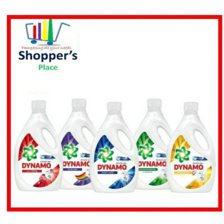 4 X Dynamo Concentrated Power Gel Detergent 2.5kg (Carton Sales ...