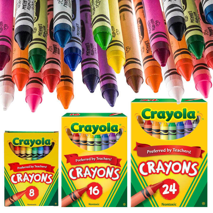 JVL CRAYOLA Crayons 8/16/24 Colors colored pencils children's drawing ...