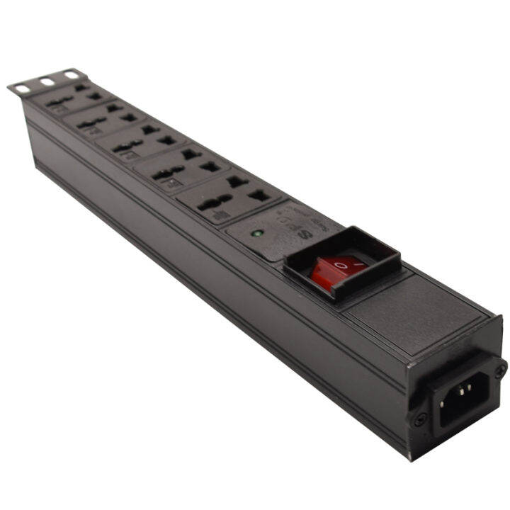 PDU Power Distribution Power Strip 5 Ways Socket With Switch Surge ...