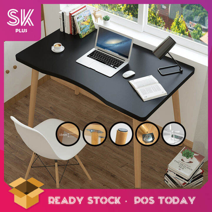 SKPLUS 100CM Desktop Home Study Desk Bedroom Simple Writing Desk Simple ...