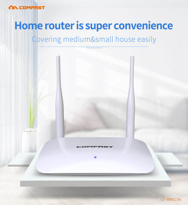 Comfast 2.4GHz 300Mbps Home Wireless Router 802.11 bgn WiFi Router with ...
