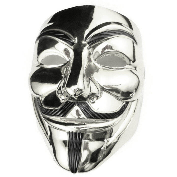 Cosplay Mask V For Vendetta Mask Anonymous Movie Guy Fawkes Halloween ...