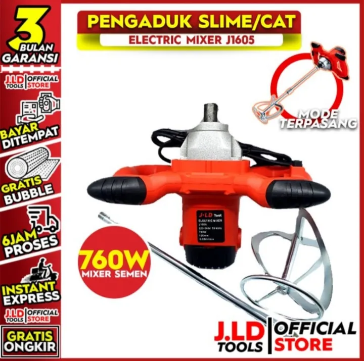 Mesin Pengaduk Cat - Electric Mixer - Pengaduk Cat&adonan semen By JLD ...