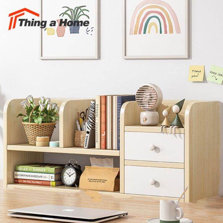 Thing a Home ชั้นวางหนังสือ ชั้นวางของ เรียบง่ายสไตล์ มินิมอล เคลื่อน ...