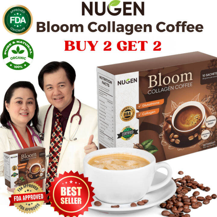 [Available] Bloom Collagen Coffee Glutathione Slimming Body NUGEN ...