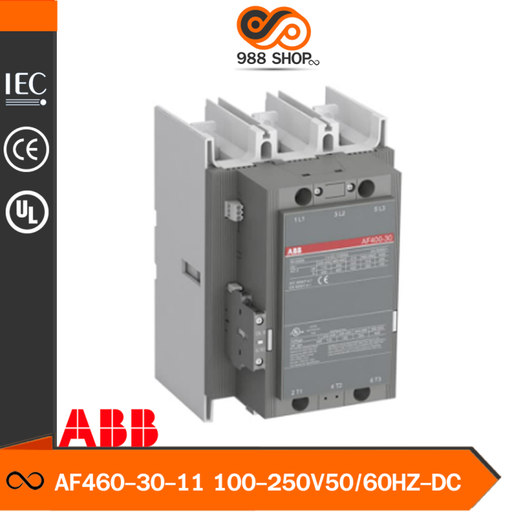 ABB AF460-30-11 100-250V50/60HZ-DC แมกเนติกคอนแทคเตอร์ Contactor ...