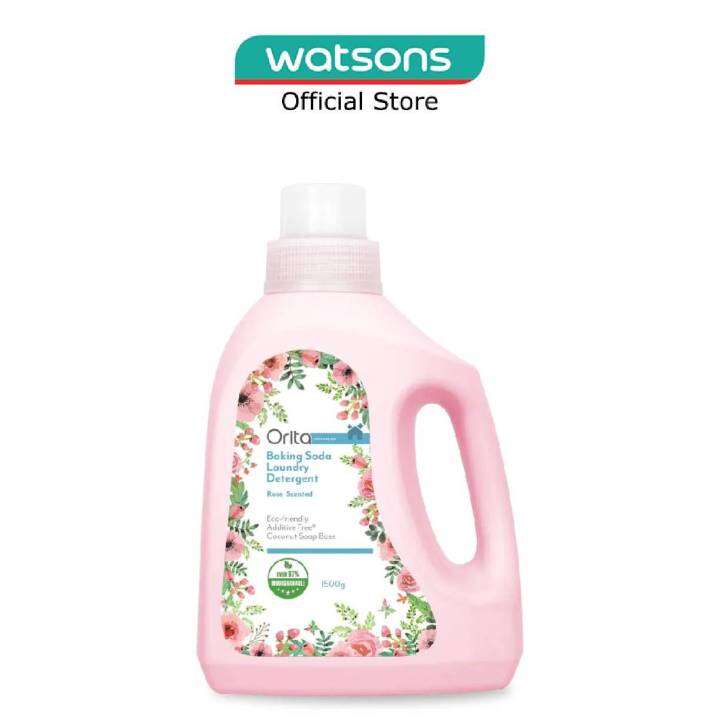 ORITA Baking Soda Laundry Detergent Rose Scented (Eco-Friendly ...