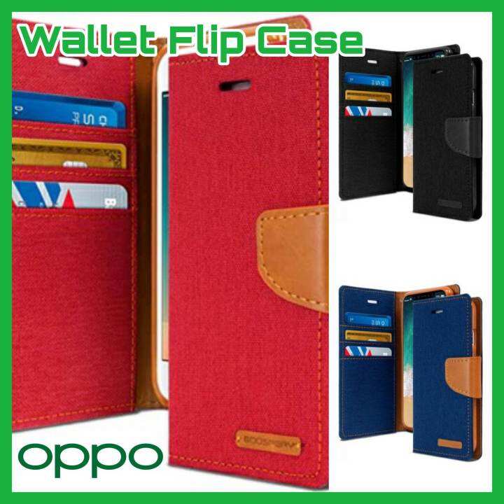 Oppo Wallet Flip Case A3S,A5S,A54,A15,A16,A74 4G,A93,A94,A95,A96,A76 ...