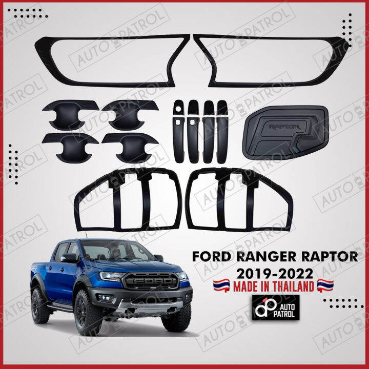 Ford Ranger Raptor 2019-2022 Combo Set Garnish Matte Black | Lazada PH