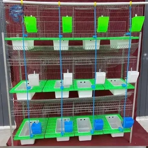 12 holes, 24 holes cage, Available, CHAT seller, Rabbit Cages ...
