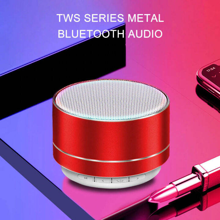 Mini Metal A10 Wireless Subwoofer Bluetooth Speaker Personal Steel TF ...