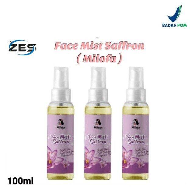 FS100 - Saffron Spray MILOFA 100ml Face Mist Saffron BPOM | Lazada ...