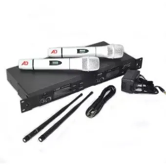 AD DVON ACT 9090U Dual Wireless Microphone Special Edition White ...
