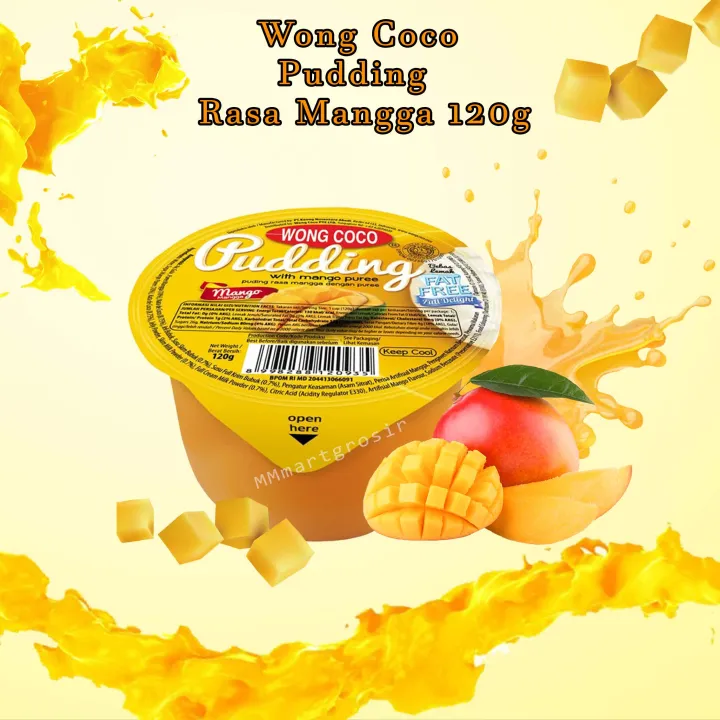Wong Coco / Pudding / Rasa Mangga dengan pure / 120g | Lazada Indonesia