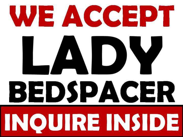 WATERPROOF LAMINATED SIGNAGE A4 SIZE LADYBEDSPACER | Lazada PH