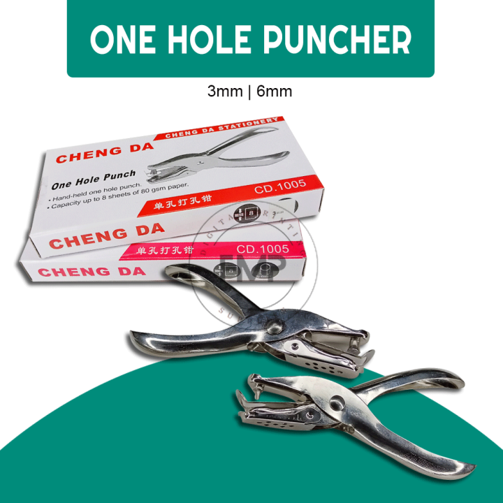 FMP Single Punch Handheld Hang Tag Puncher 3mm/6mm | Lazada PH