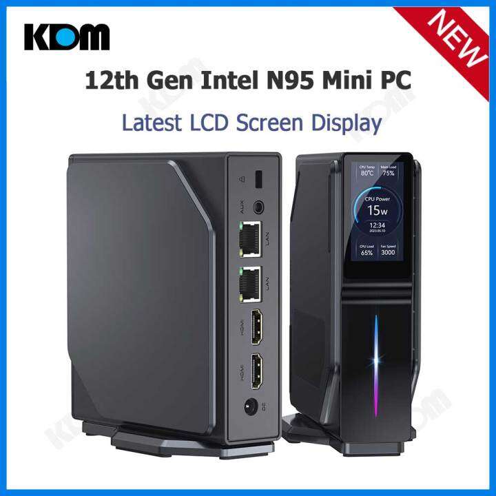 2023 Mini PC มินิพีซ S1 Intel Alder Lake N100 Support Two 4K Displays 8 ...