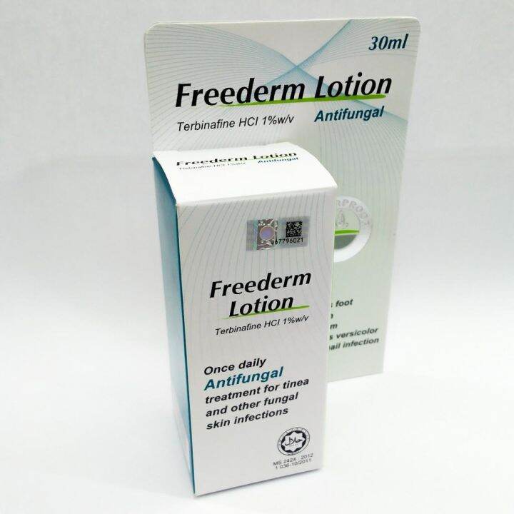 Freederm Antifungal Lotion 1% Terbinafine 30ml | Lazada