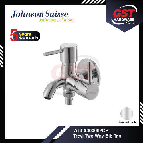 Johnson Suisse Trevi 1/2" 2 Way Bib Tap Wall Tap 2 Way Tap Two Way Tap ...