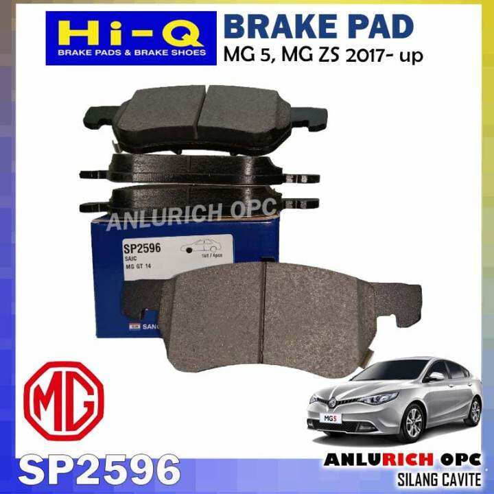 HI-Q BRAKE PADS for MG 5, MG ZS 2017- PRESENT PN: SP2596 MADE IN KOREA | Lazada PH