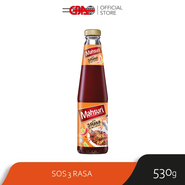 Mahsuri Sos Tiga Rasa 530gm | Lazada