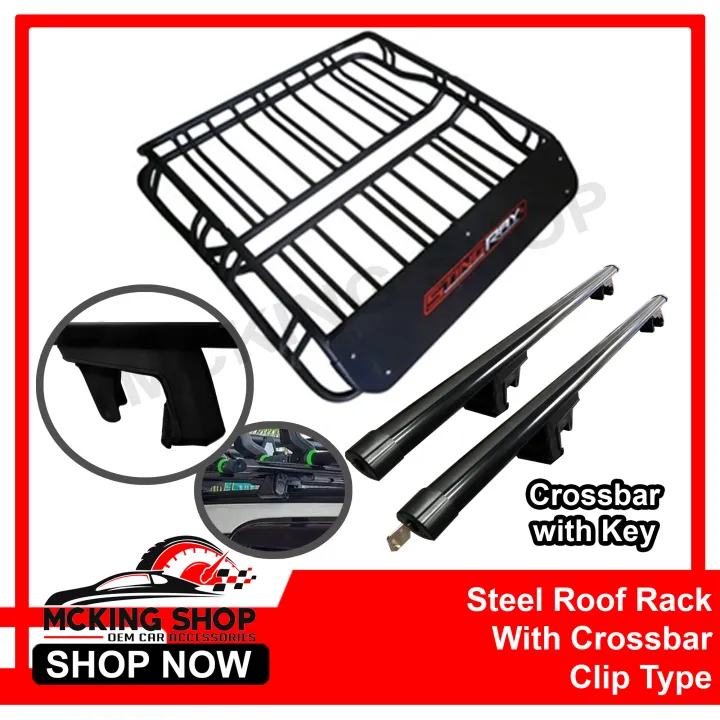 Isuzu MUX 2016-2020 STINGRAY Trekker Design 38x38 Steel Roof Rack ...