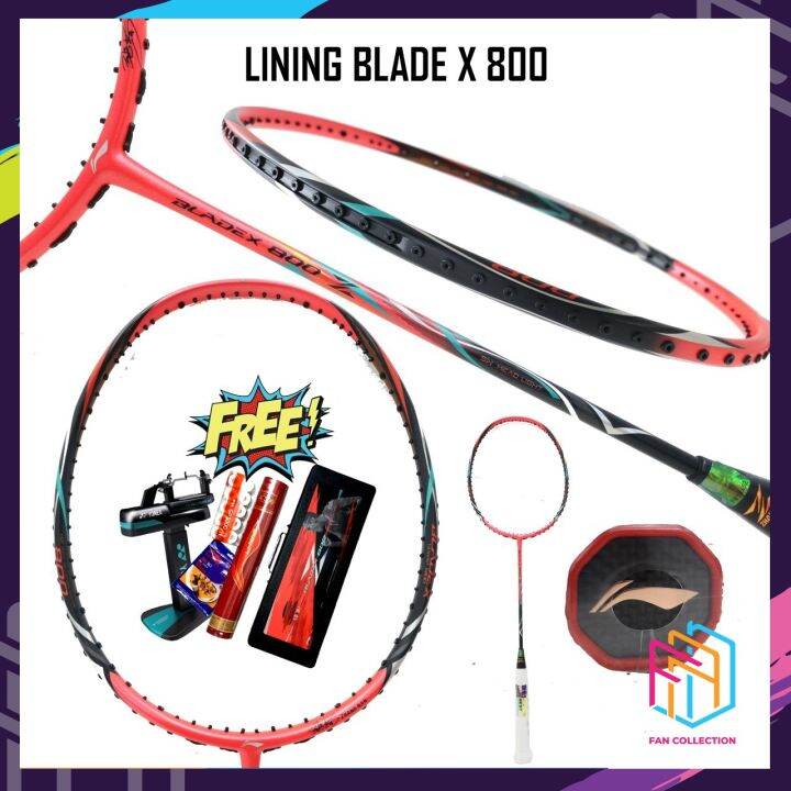 LINING BLADE X 800 ZANG NAN / BLADEX 800 RAKET BADMINTON ORIGINAL ...