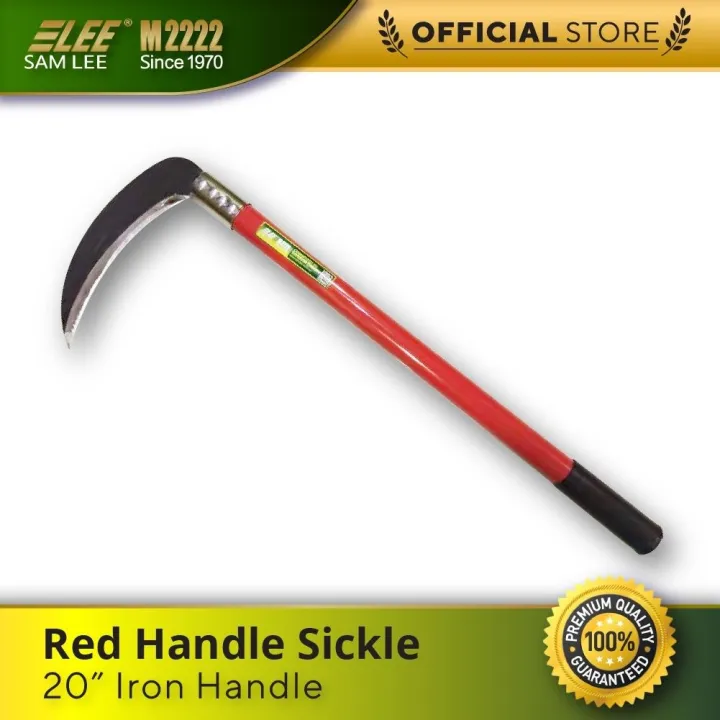 [SAMLEE M2222 HQ] Steel Handle Sickle / Sabit Rumput Pemegang Besi ...