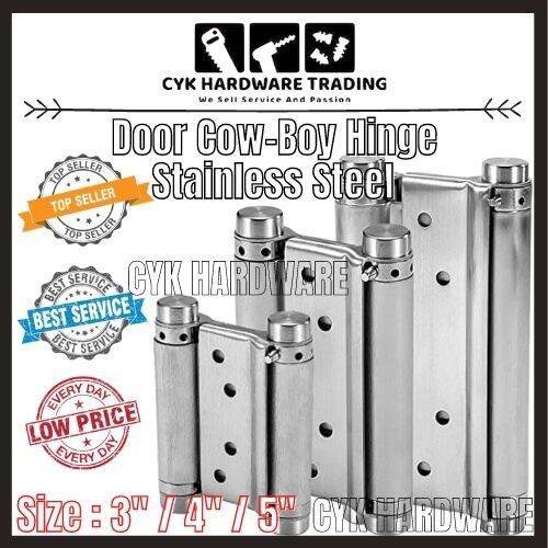 Stainless Steel Cowboy Hinges Cowboy Door Double Action Spring Hinges 3 ...