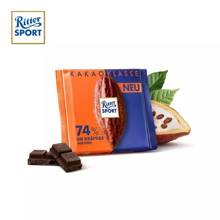 Socola đen 74% cacao Ritter Sport 100g | Lazada.vn