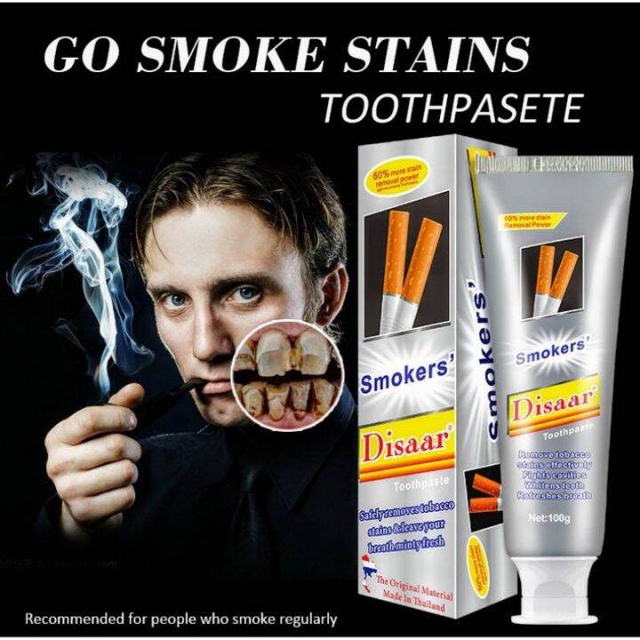 Original UBAT PEMUTIH GIGI DISAAR Toothpaste Smokers Whitening 100g ...