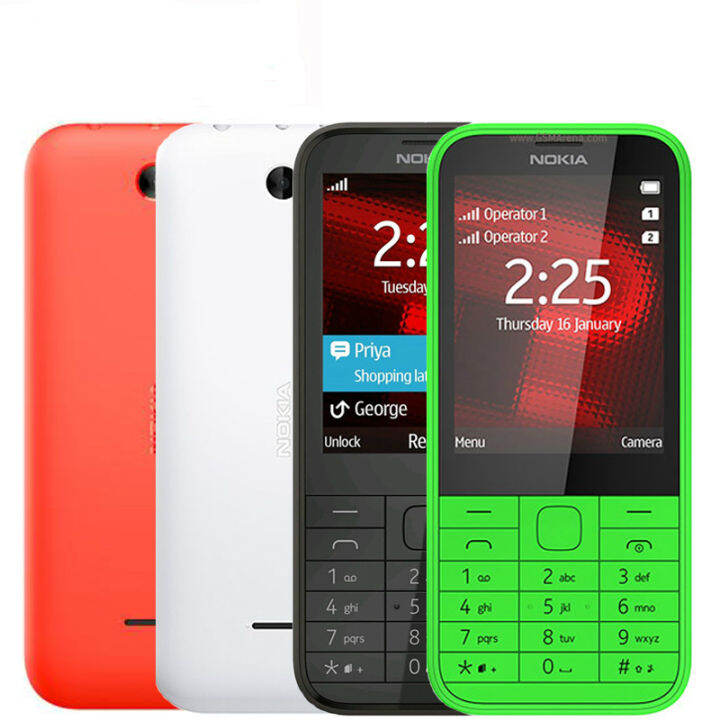 Unlocked Nokia 225 GSM FM Bluetooth MP3 Player Single Core 2.8 Inches ...