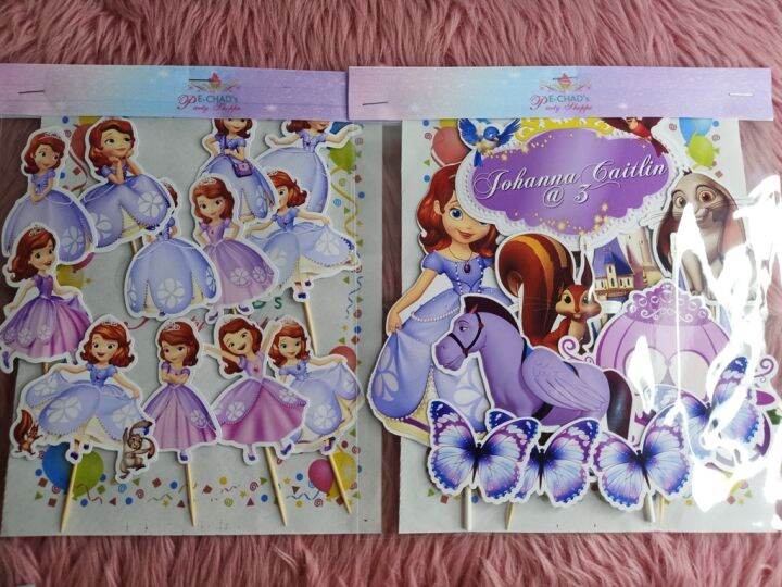 SOFIA THE FIRST Cake Topper Set | Lazada PH