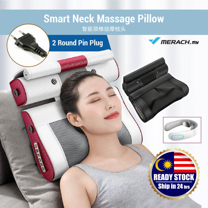 Neck Massager Pain Electromagnetic Shock Pulse Cervical Physical ...