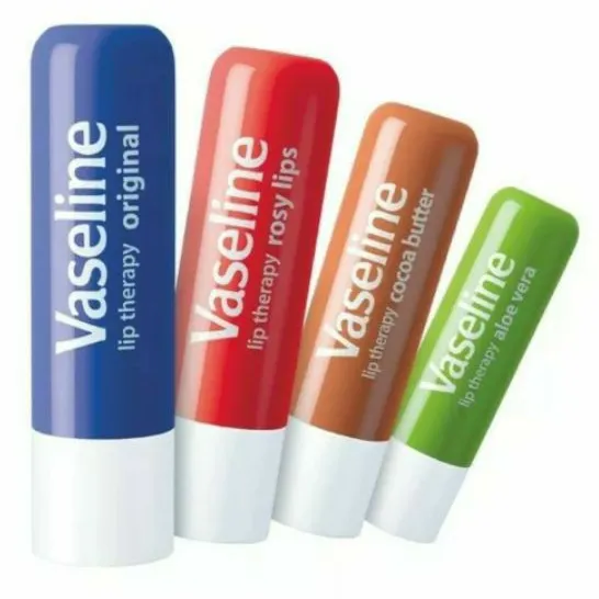Vaseline Lip Tpy Original, Cocoa Butter, Aloe Vera, Rosy Lips, Lip Balm, 0.16 Oz, EXP: 2023 ...