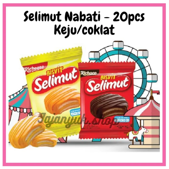 Nabati Bisvit Selimut Richoco Renceng 20pcs / Jajan Rentengan / Jajan ...
