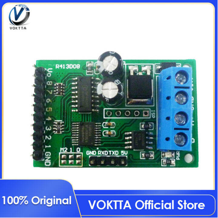 VOKTTA 8CH DC 5V 12V 24V RS485 RS232 (TTL) Modbus RTU Control Module ...