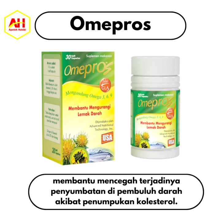 Omepros 30 dan 60 Kapsul | Lazada Indonesia