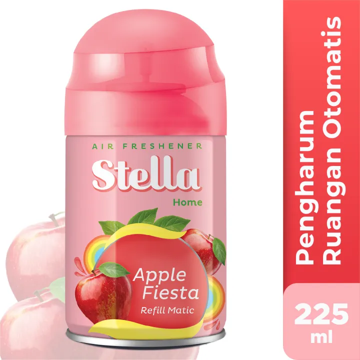 Stella Refill Matic Apple Fiesta 225 ml - Isi Ulang (Refill) Pengharum ...