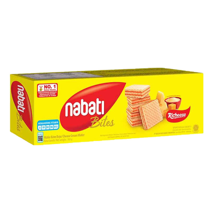nabati Richeese Bites Wafer Krim Keju 163 g | Lazada Indonesia