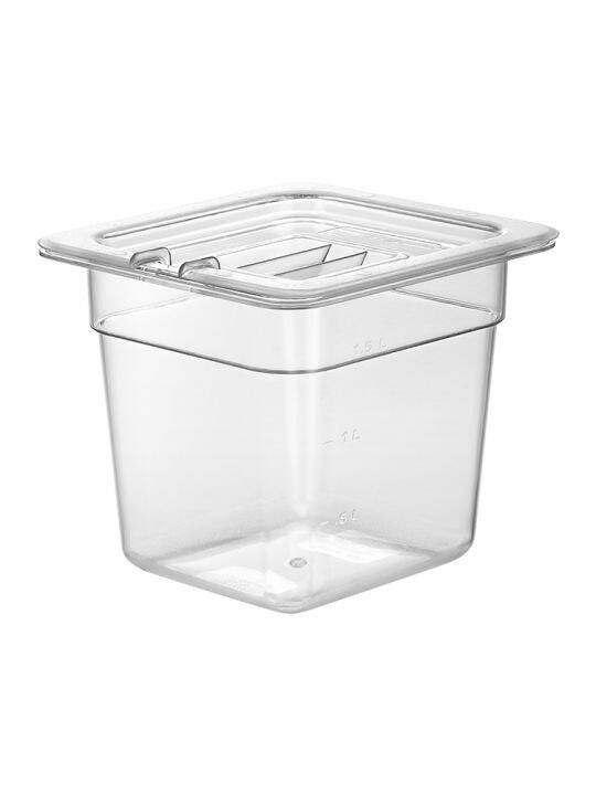 Acrylic Sinker Container Food Pan Sauce Pan Food Container Canister ...