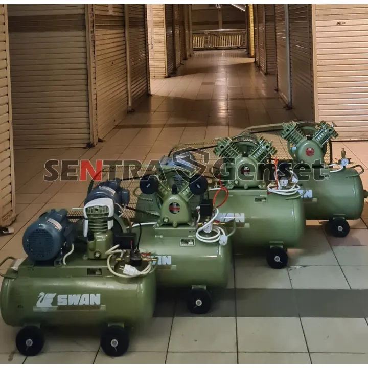 Kompresor Swan 1 HP & Electric Motor Automatic .Swan SVU 201 | Lazada ...