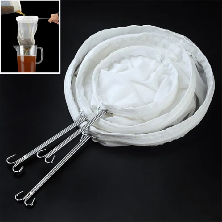 Reusable Multi-function Filter Bag Fine Mesh Cotton Fine Filtration ...