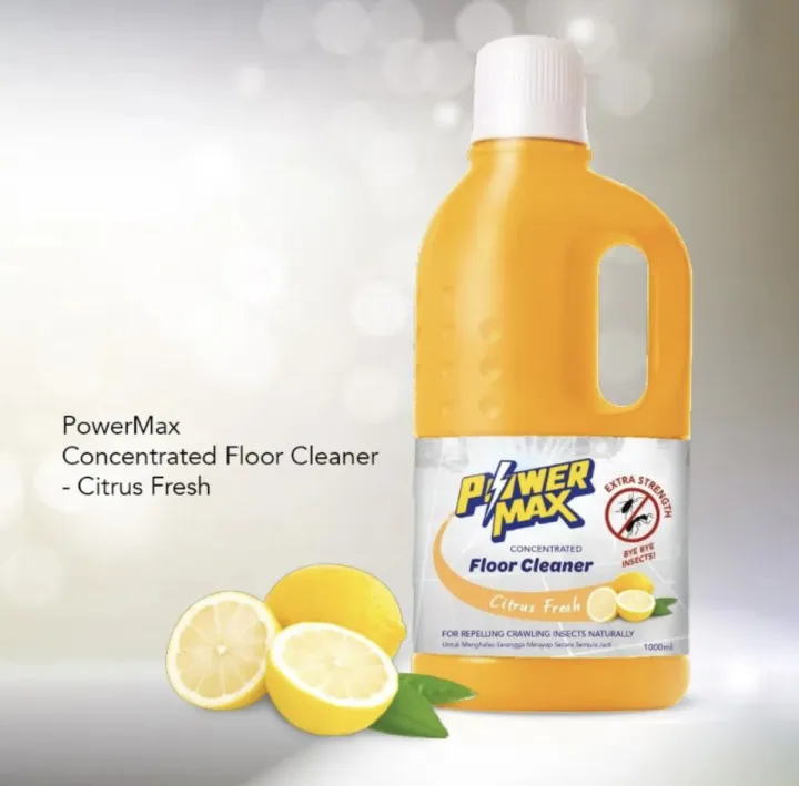 Cosway PowerMax Concentrated Floor Cleaner – Citrus Fresh 1000ml | Lazada