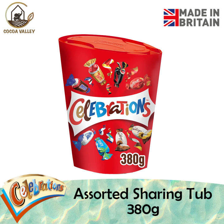 Celebrations Assorted Sharing Tub 380g | Lazada