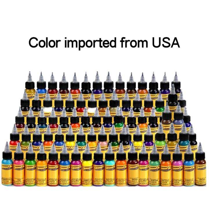 makeup permanent tattoo ink set pigment pigmentos tattoo color tinta ...