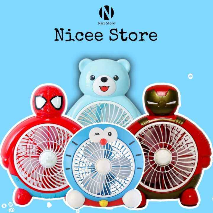 KIPAS ANGIN KARAKTER 10/8INCH KIPAS MEJA LISTRIK TABLE FAN/KIPAS ANGIN ...