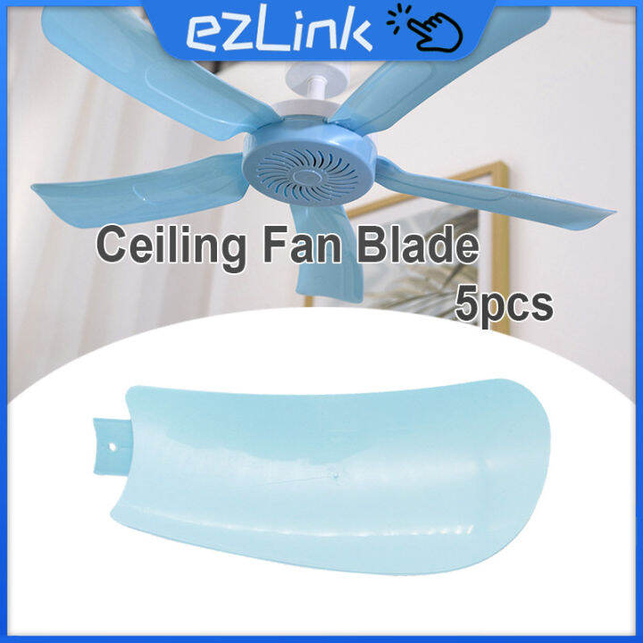 5pcs Small Fan Blades Mini Ceiling Fan Blades For Table Clip Fan Type ...