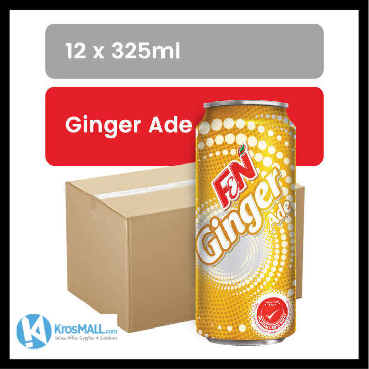 F&N Ginger Ade 325ML X 12 | Lazada